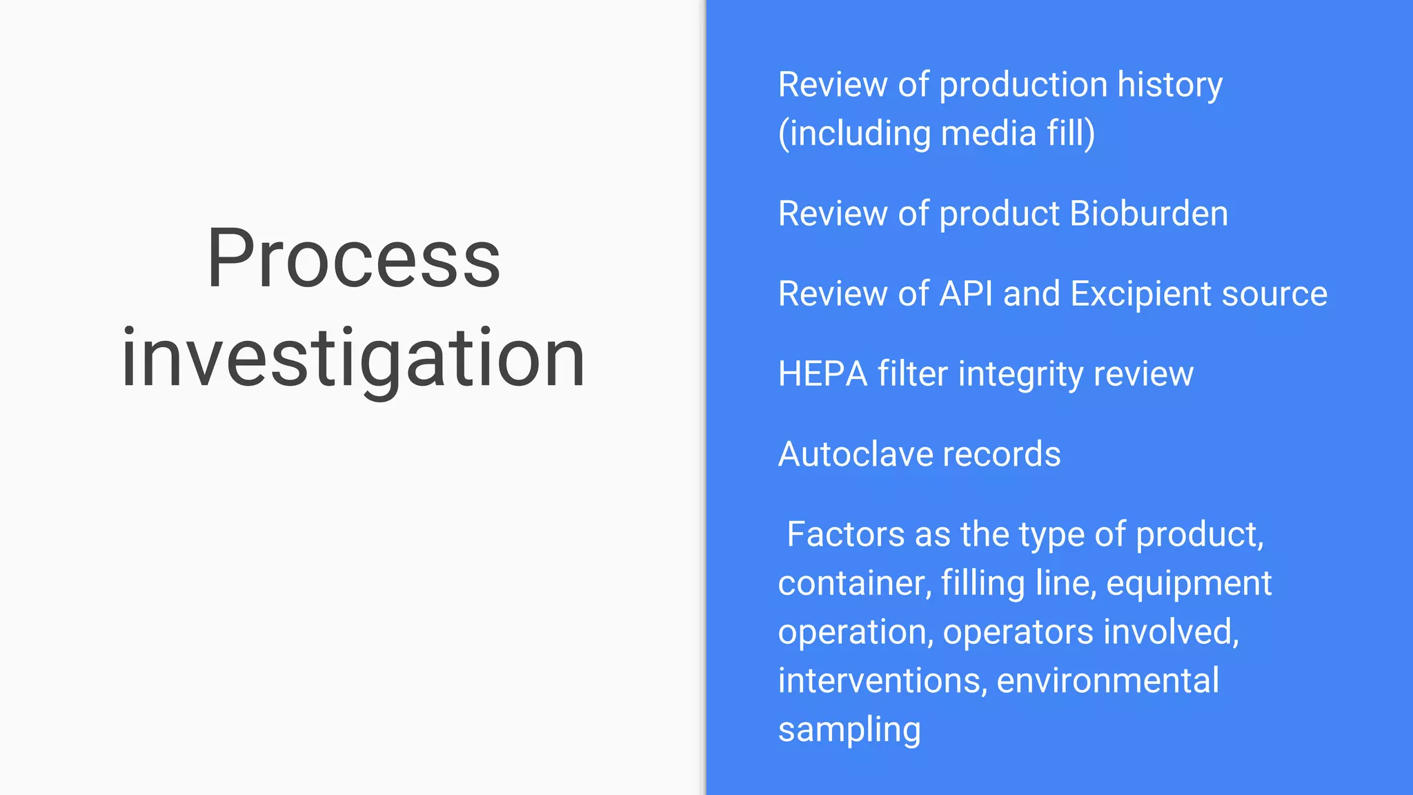 Sterility test failure investigation | PPT
