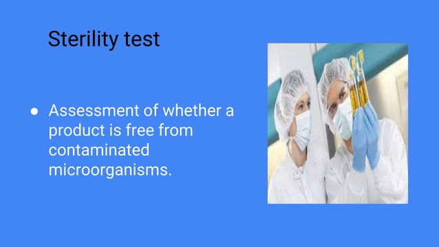 Sterility test failure investigation | PPT
