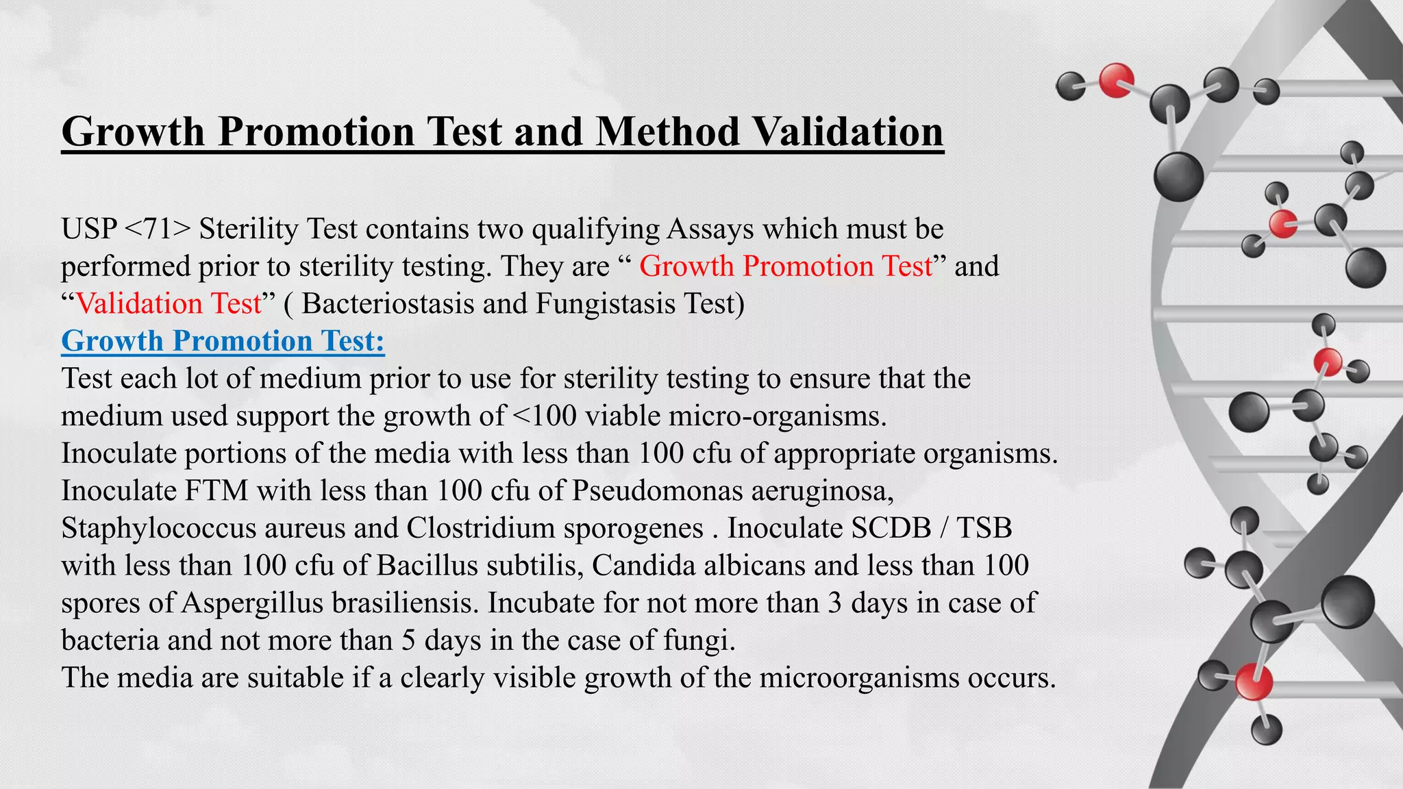 Sterility testing USP 71 | PDF