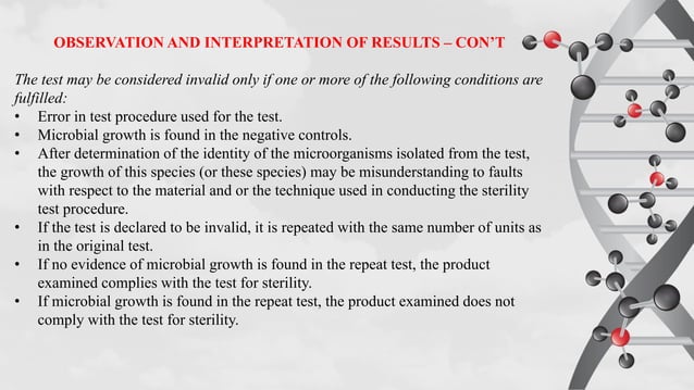 Sterility testing USP 71 | PDF | Chemistry | Science