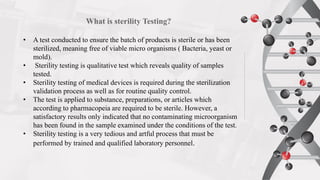Sterility testing USP 71 | PDF