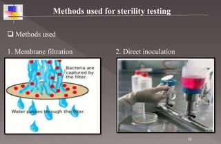 Sterility testing | PPT