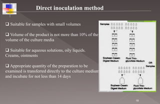 Sterility testing | PPT