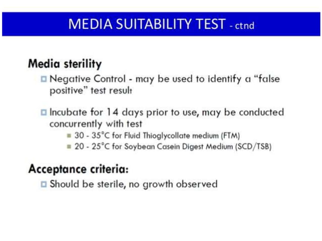 Sterility testing of Pharmaceutical Products | PPT