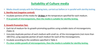 Sterility testing | PPTX