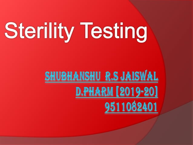 Sterility testing [STERILITY PROCESS]. | PDF | Pharmaceutical Drugs ...