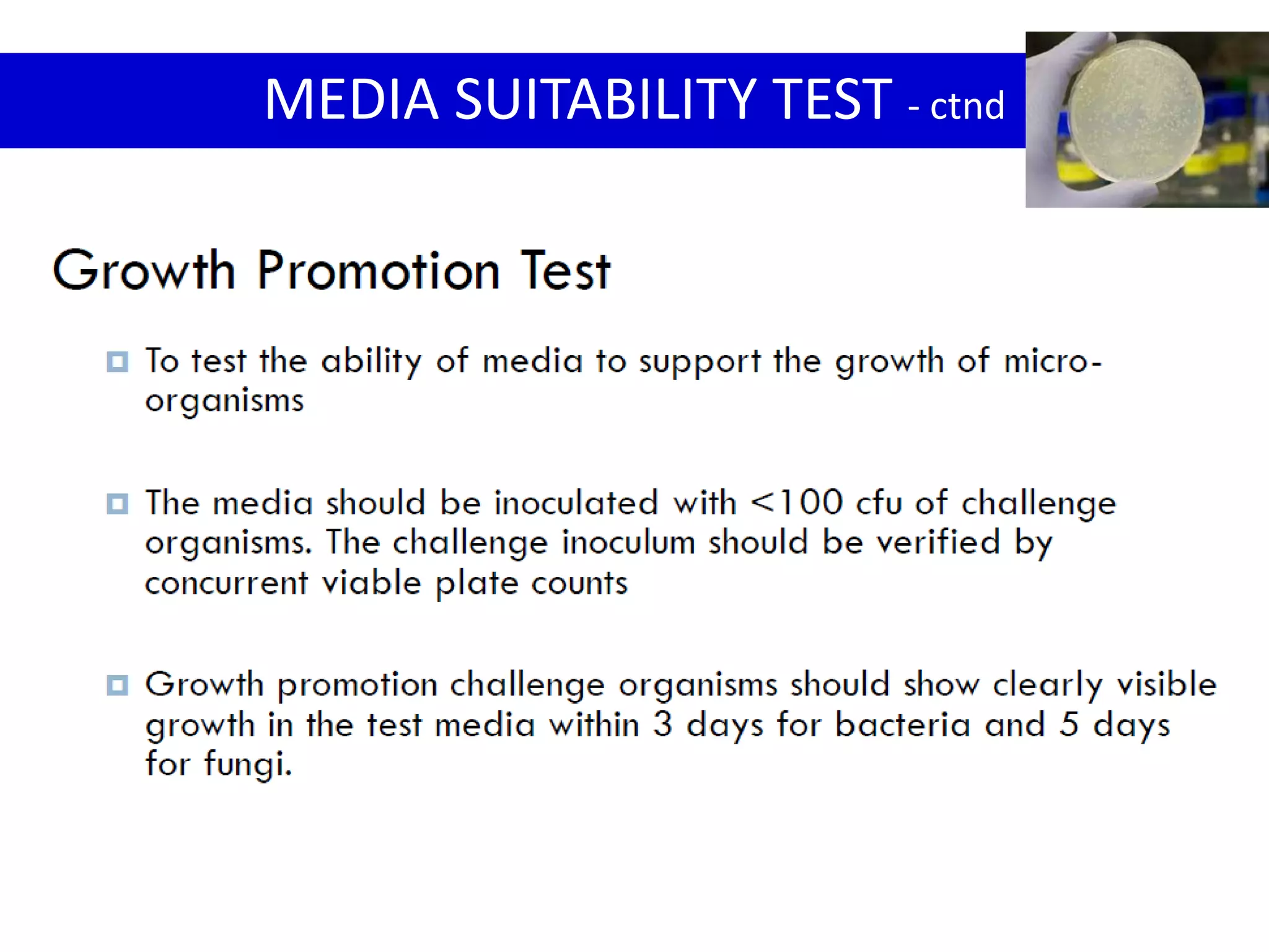 Sterility tests | PPTX