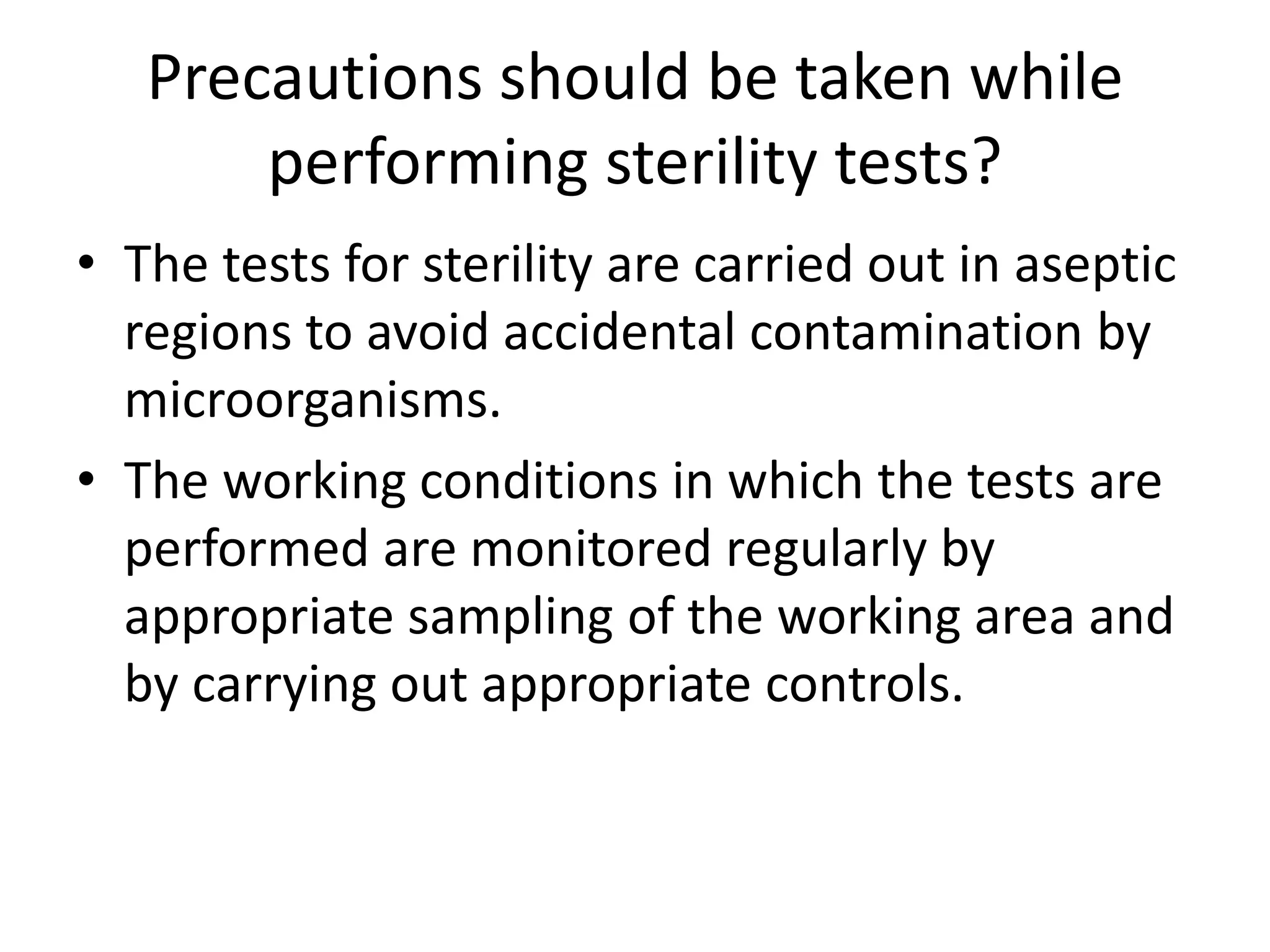 STERILITY TESTING OF PHARMACEUTICALS ppt by DR.C.P.PRINCE | PPTX
