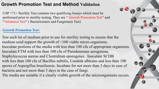 USP STERILITY TESTING BY ROSHAN GOMAJI BODHE | PPTX