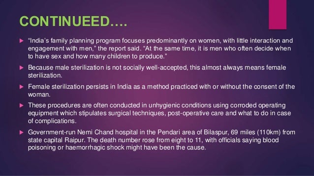 Sterilization