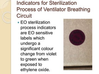 Ventilator breathing circuits and its sterilization | PPTX
