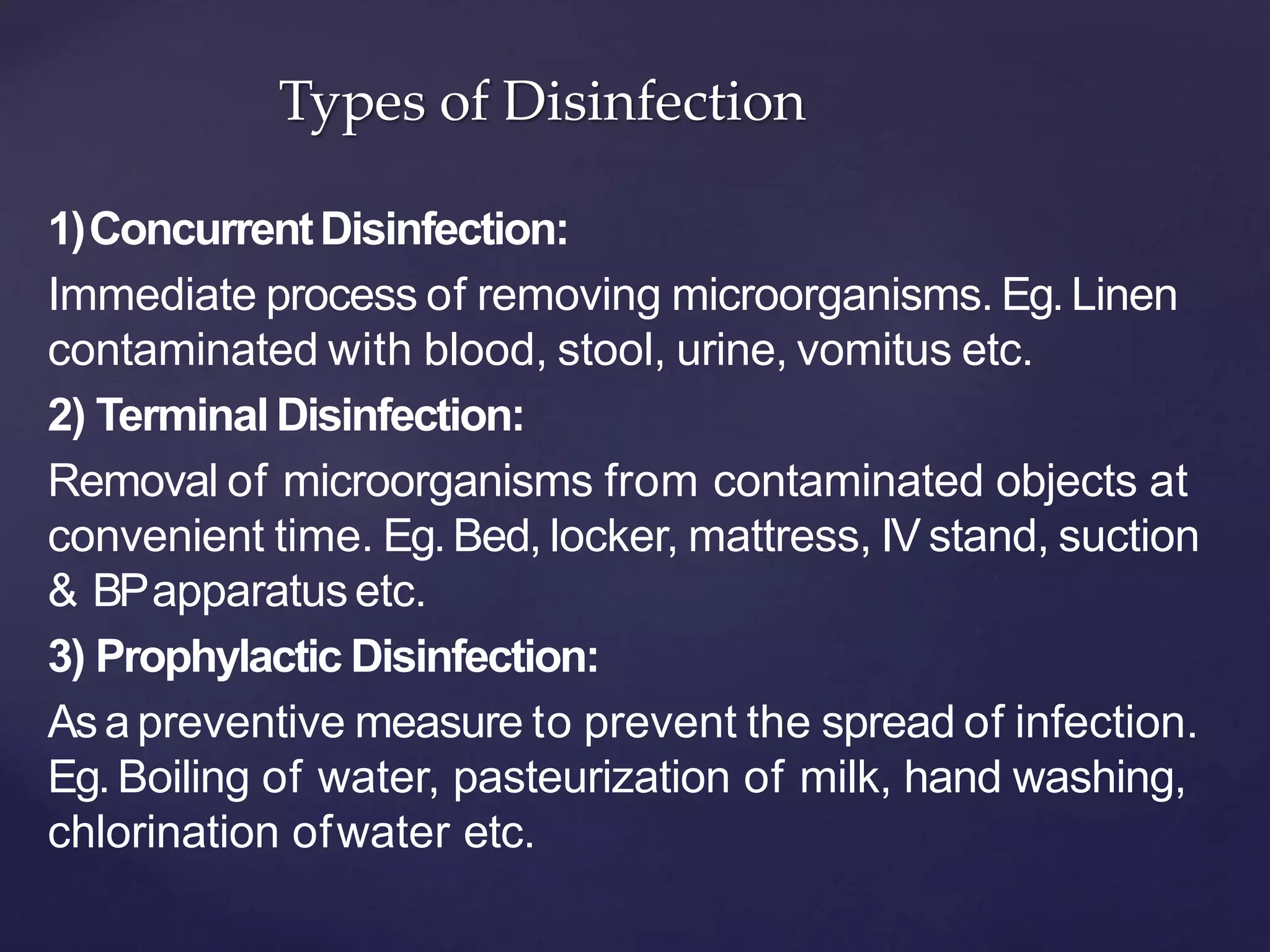 Sterilization and disinfection | PPTX