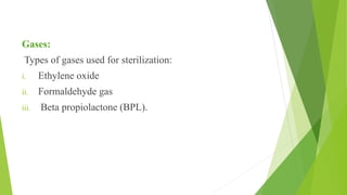 Sterilization | PPTX