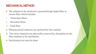 Sterilization | PPTX