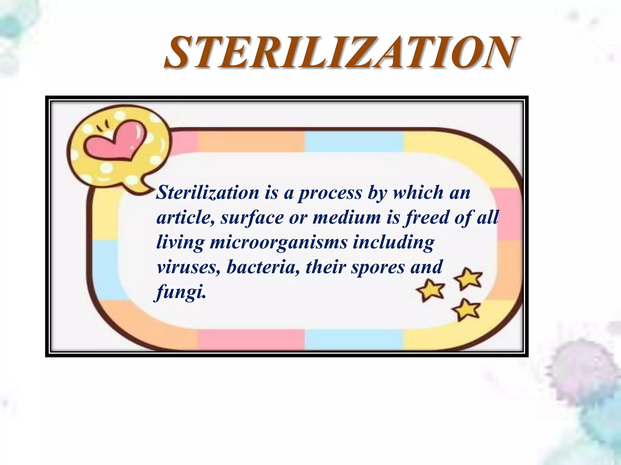 Sterilization | PPTX