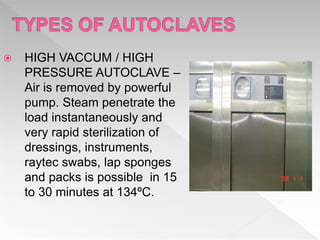 Sterilization | PPT | First Aid | Injuries