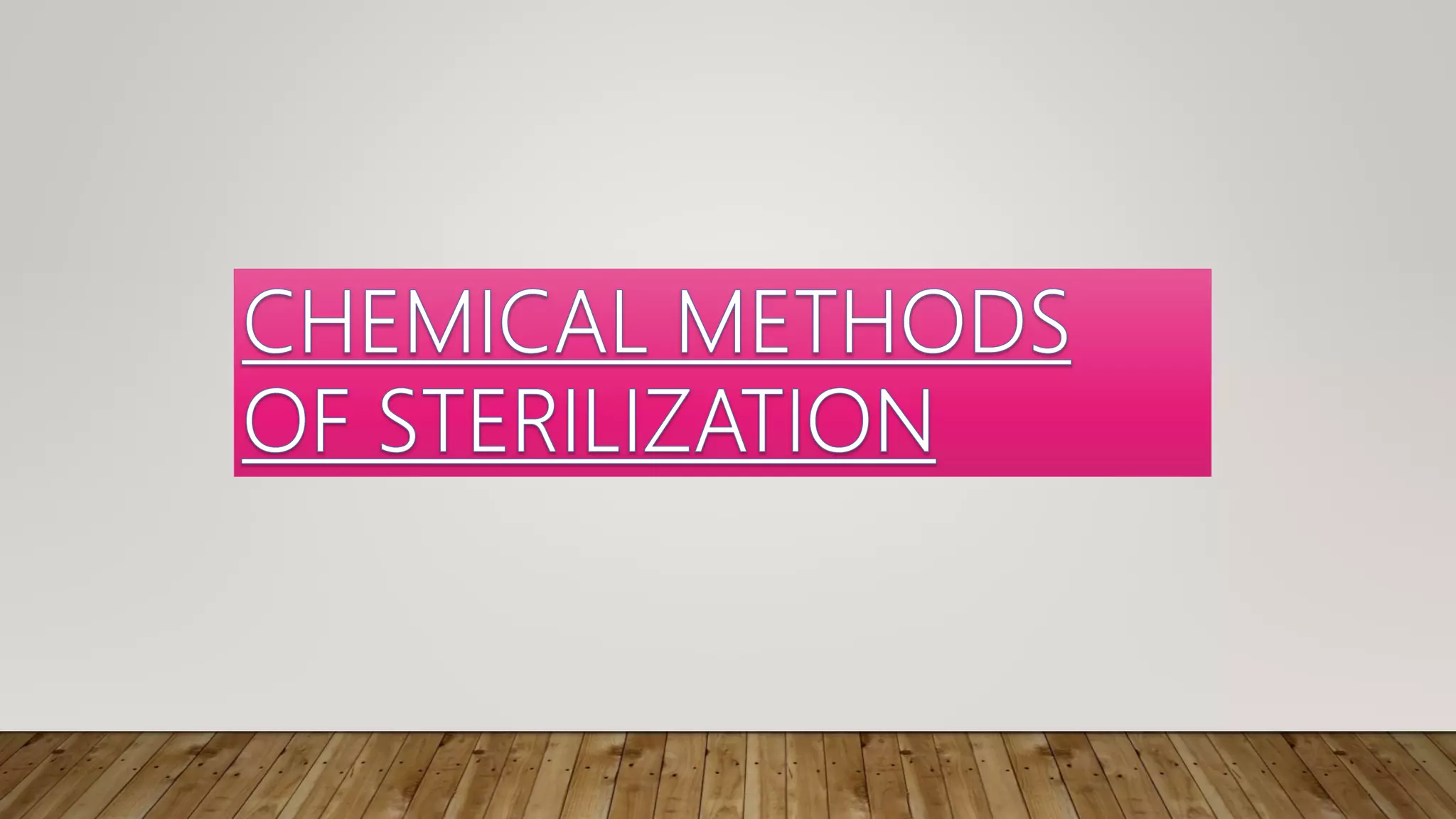 Sterilization | PPTX