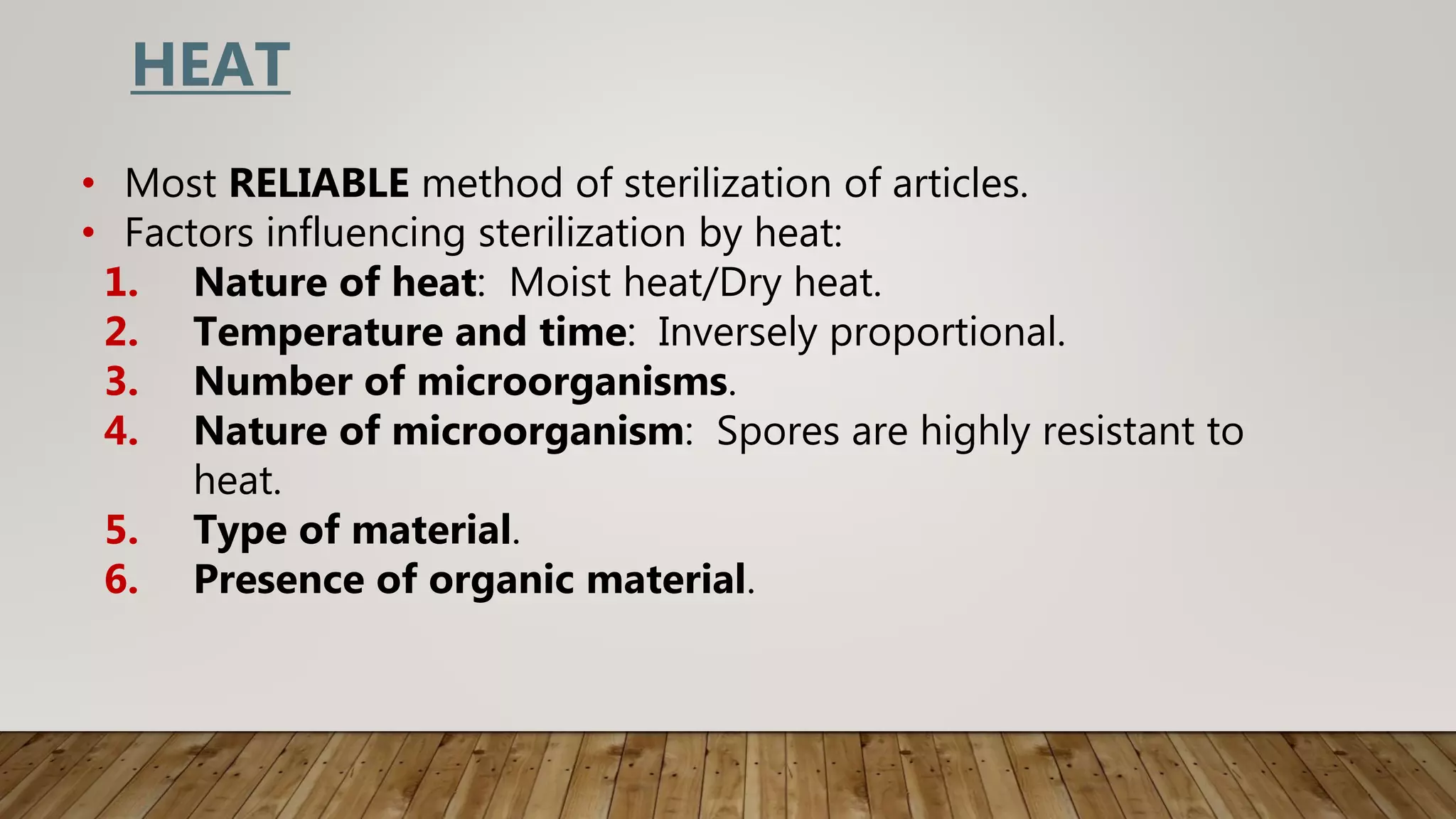 Sterilization | PPTX