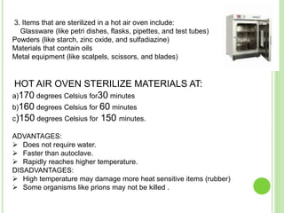 STERILIZATION | PPTX
