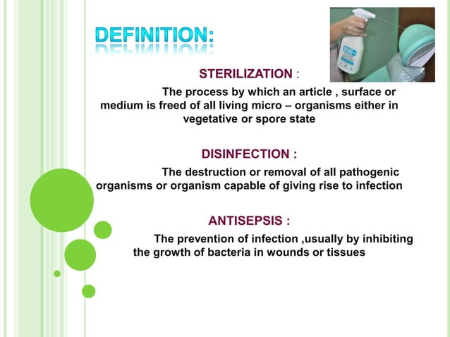 STERILIZATION | PPTX