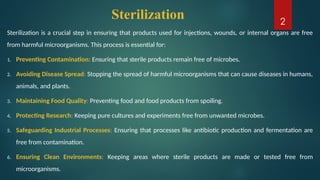 Sterilization Methods: Physical & Chemical | PPTX