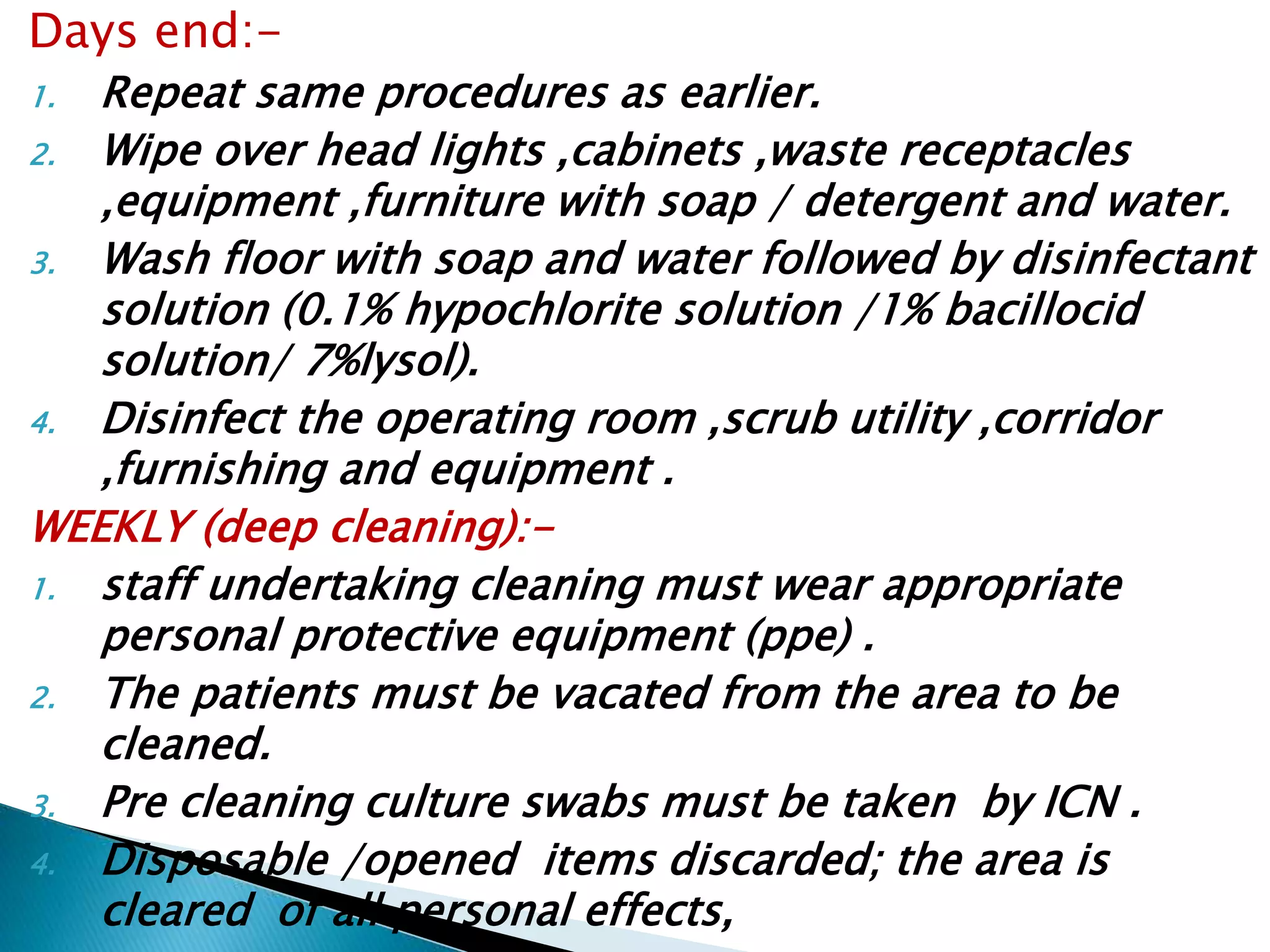 sterilization and cleaning of ot table and light.pptx