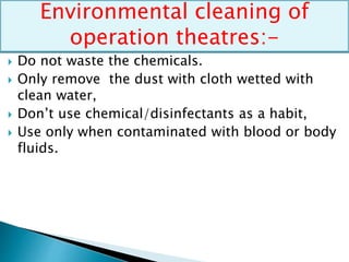 sterilization and cleaning of ot table and light.pptx