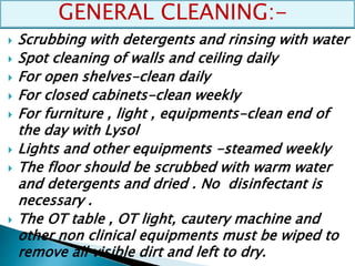 sterilization and cleaning of ot table and light.pptx