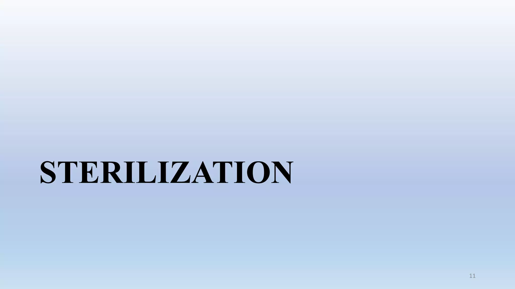 Sterilization and Disinfection in Prosthodontics | PPTX | Infectious Diseases | Diseases and ...