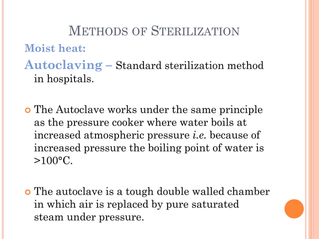Sterilization and disinfection | PDF | Medical Health