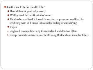 Sterilization and disinfection | PPT