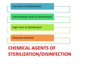 Sterilization and disinfection | PPTX