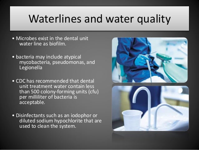 Sterilization and disinfection in dentistry