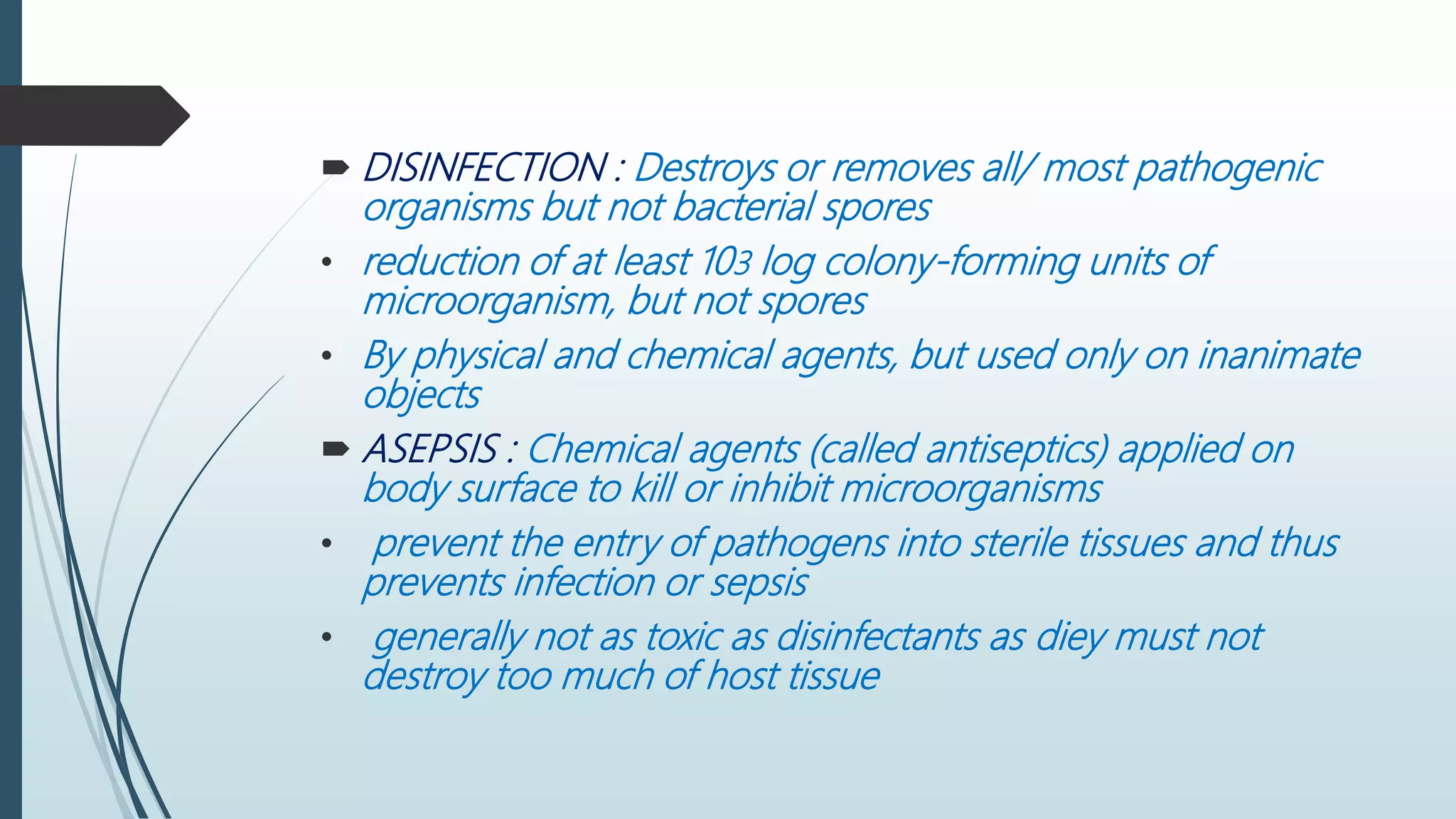 Sterilization and Disinfection | PPTX