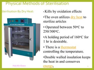 Sterilization and disinfection- Phrmaceutical Microbiology | PPTX