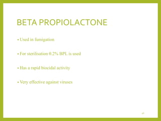 Sterilization and disinfection- Phrmaceutical Microbiology | PPTX