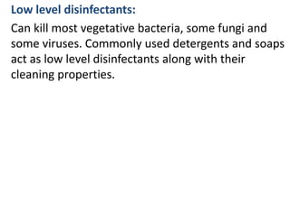 Sterilization and disinfection | PPTX