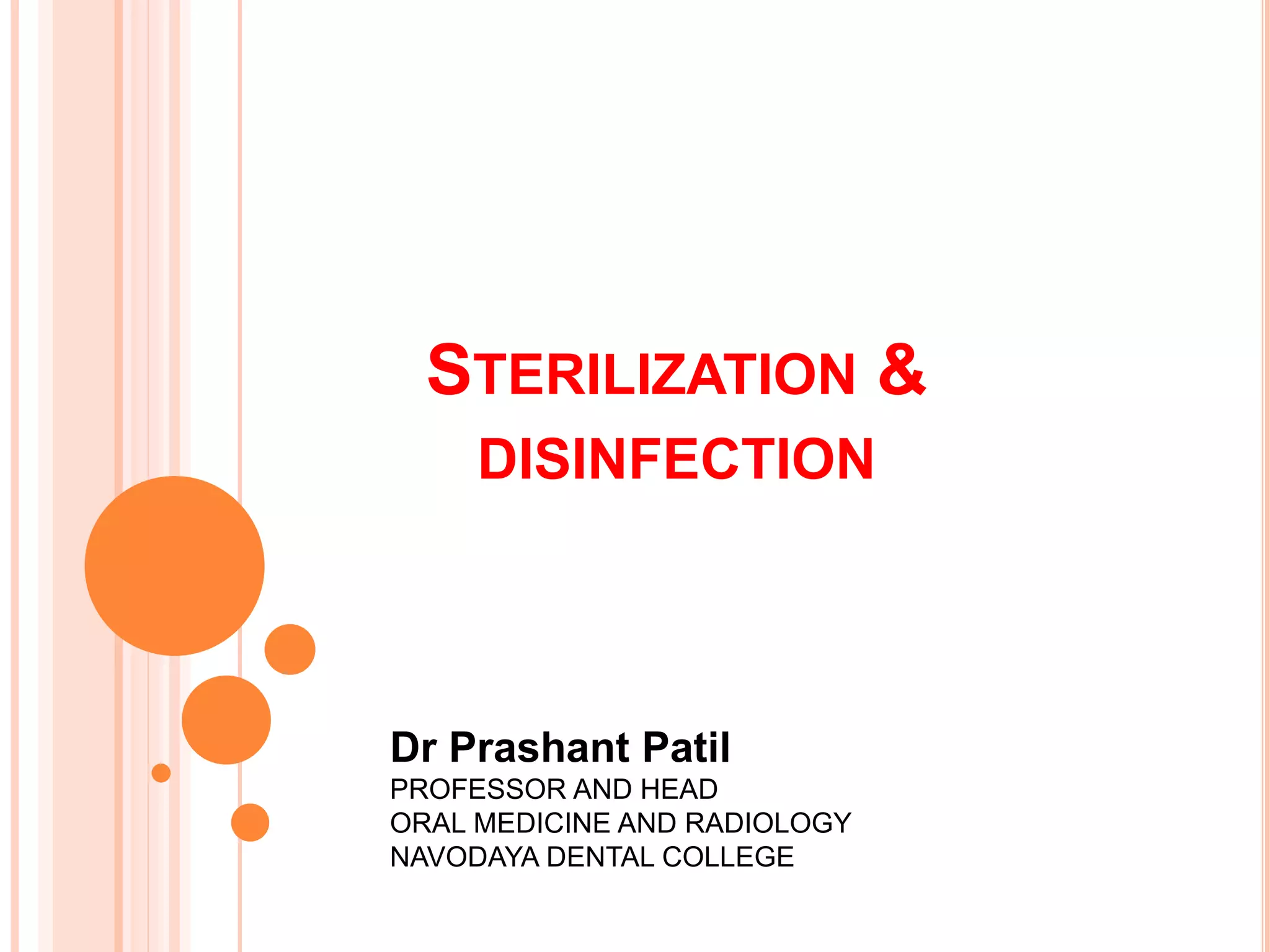 STERILIZATION AND DISINFECTION.pptx