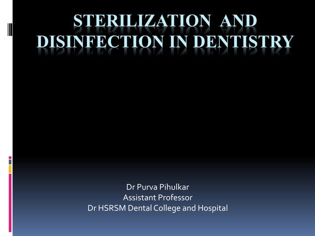 STERILIZATION AND DISINFECTION.pptx