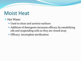 Sterilization and disinfection .pptx. | PPTX