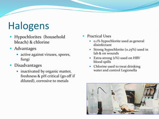 Sterilization and disinfection .pptx. | PPTX | Infectious Diseases ...