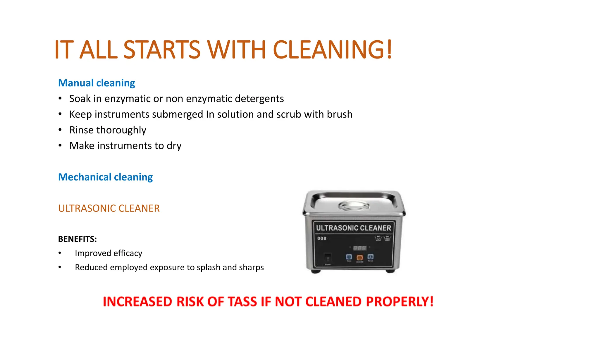 OT Sterilization and Disinfection Principles Made Easy | PPTX