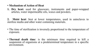 Sterilization and disinfection i | PPT