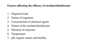 Sterilization and disinfection i | PPT
