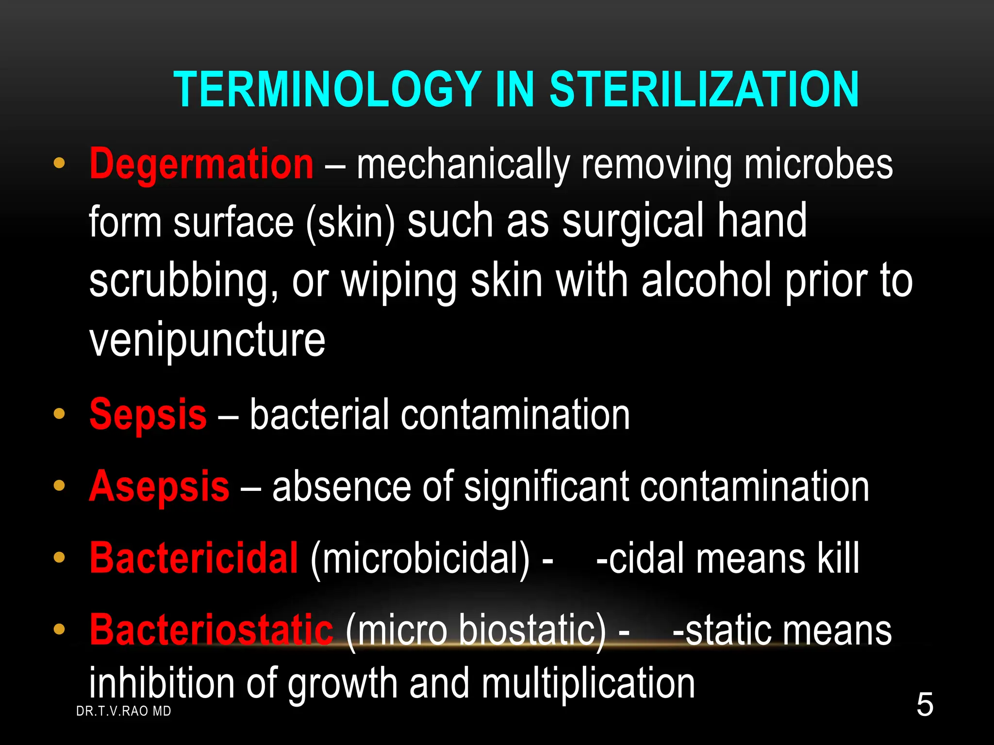 Sterilization and disinfection in health care.pptx