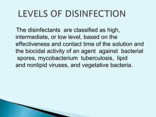 Sterilization and disinfection of environment and instruments by dr ...