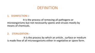 STERILIZATION AND DISINFECTION PRACTICES IN HOSPITAL.pptx
