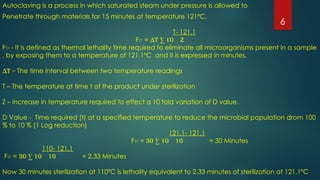 Sterilization and it's different method ppt | PPTX