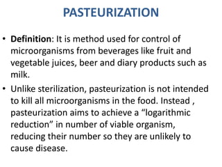 Sterilization by heat | PPTX