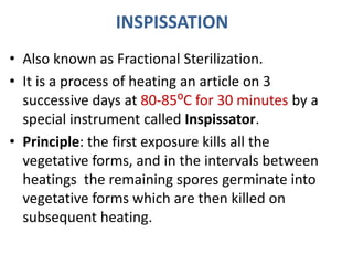 Sterilization by heat | PPTX